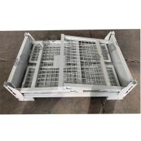 China Heavy Duty Steel Stillage Cage 1200x1000x890mm Foldable Storage Cage for sale
