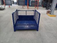 China Customizable Galvanized Steel Collapsible Pallet Cage For Effortless Transport for sale
