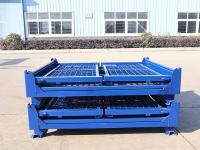 China Steel Lift Customizable Pallet Stackable Distillers Storage Bin For Scrap 1.5 Ton Load for sale