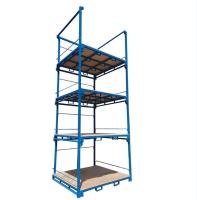 China Stacking Folding Storage Rack Pallet Supermarket Use Rack / Display Rack for sale