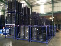 China Welded Adjustable Durable Storage Galvanized Stacking Steel Industrial Pallet Racks for sale