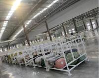 China Portable Stacking Racks With 1000kg Load Capacity 4 Wheels And 2000mm Post Height for sale
