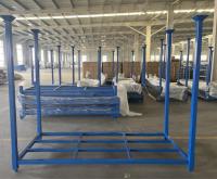 China Portable Stacking Racks With 1000kg Load Capacity 4 Wheels And 2000mm Post Height for sale
