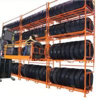China Portable Stacking Racks With 1000kg Load Capacity 4 Wheels And 2000mm Post Height for sale