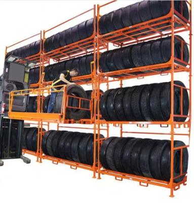 China Portable Stacking Racks With 1000kg Load Capacity 4 Wheels And 2000mm Post Height for sale