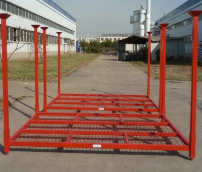 China Fully Welded Nestainer Storage Rack Truck Tire Stacking Racks 1100kg Capacity for sale