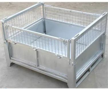 China Heavy Duty Steel Stillage Pallet Cage 1000-2000kg Load Capacity 800x1200mm for sale