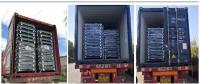 China Custom Color Stillage Pallet Cage With Padlock Locking System for sale