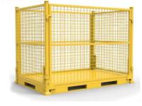 China Heavy Duty Stillage Pallet Cage 1200mm Height 1000kg-2000kg Load Capacity Steel Galvanized Powder Coated for sale