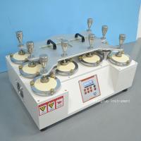 China Textile Fabric Lab Equipment Martindale Abrasion and Pilling Tester , Martindale Abrasion Test Method for Fabric for sale