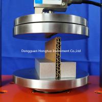 China Ring Crush Compression Resistance Tester , Carton Edge Crush Strength Tester for sale