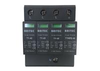 China Class C Three Phase Type 2 Surge Arrester AC SPD Surge Protection Device for sale