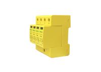 China 40ka Four Pole SPD Pluggable Ac Line Surge Protector Arrester for sale