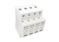 China AC 275V 4 Pole Surge Protection Device 40kA Imax Class II SPD for Whole House Lightning Protection for sale