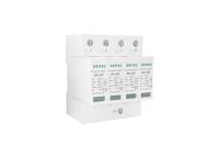 China 3 Phase 5kA 275V Type 1+2 Surge Protector SPD 4 Pole Plug-in for Industrial Power for sale