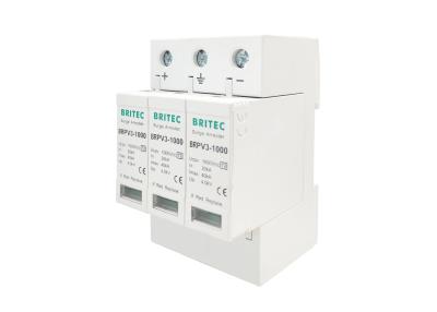 China Type 2 1000V 40kA DC PV Surge Arrester SPD TUV Certified IEC61643-31 for sale