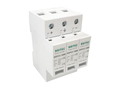 China Photovoltaic 40kA DC Surge Protective Device PV Arrester SPD 1000V Solar Lightning Protection for sale