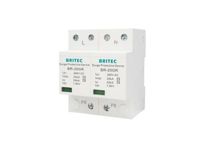 China AC Surge Protective Device 385V 25kA IEC 61643 Type 1 Lightning Arrester SPD for sale