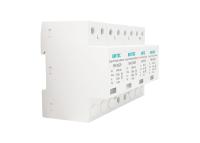 China Type 1 Class B SPD Surge Protector 25kA 4P 385V High Power Lightning Protection Device for sale