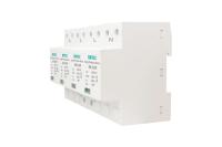China Type 1 Class B SPD Surge Protector 25kA 4P 385V High Power Lightning Protection Device for sale