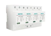 China 275V 50kA Three Phase 4P AC Power Surge Protection Device SPD Type 1+2 for sale