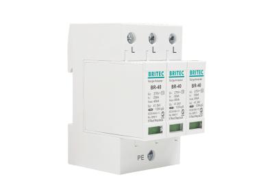 China BR275-40 3P Type 2 Surge Protection Device 40kA 275V AC with TUV Certification for sale