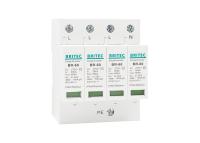 China 320V Voltage Limiter SPD Power Surge Protection Device 4P Class II 60KA with 25ns Response Time for sale