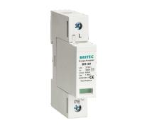 China BR-60 4P Surge Protective Device Arrestor Lightning AC Spd for sale