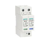China BR-60 SPD Surge Protective Device Type 2 1P+1 60kA 275V Single Phase Lightning Arrester for sale
