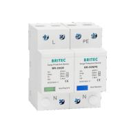 China BR-25GR 1+1 Spd 25kA Type 1 Surge Protection Device AC 275V Lightning Arrester for sale