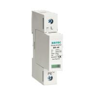 China BR-40 1P Type 2 Surge Protection Device 40kA 275V Single Phase SPD Surge Arrester for sale