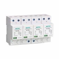China 25KA T1 Surge Protector 4P Surge Protection Device Type 1+2+3 for sale