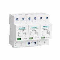 China 3P 25KA Type 1 Surge Protector Device 10/350 Waveform 150V  275V 320V for sale