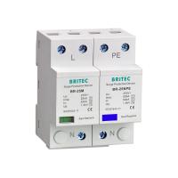 China 25kA Power Type 1 Surge Protector BR-25M 1+1 Low Voltage 275V/255V for sale