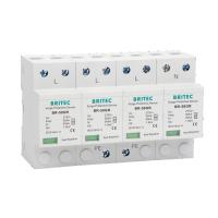 China BR-50GR 4P Type 1 Surge Protective Device 50kA 275V AC Lightning Arrester for Three Phase Systems for sale