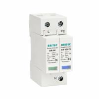 China BR-60 1+1 Type 2 Surge Protector Lightning Protection Device 60KA Class C for sale