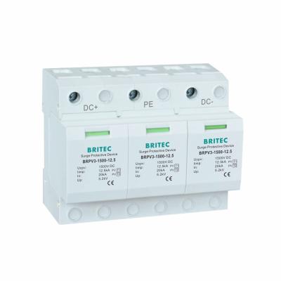 China DC 1500V Type 1+2 Solar PV Surge Protector 12.5kA 20kA SPD for Photovoltaic Systems for sale