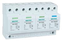 China BRITEC BR-25GR 1P+1 Surge Protection Device Type 1 SPD 150V-440V AC Surge Suppressor for sale