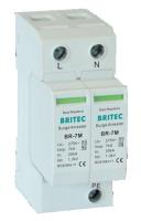 China BRITEC BR-7M 3P+1 T1+T2 Surge Arrester B+C 25kA 10/350μs Lightning Protection for sale