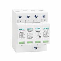 China BR-80 4P Type 2 Surge Protection Device SPD 80KA 4P Surge Protector for sale