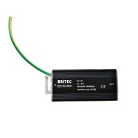 China RJ45 Ethernet Surge Protector 1000Mbps Lightning Arrester Shielded Aluminum Alloy 5V for sale
