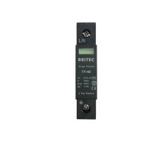 China TY-40 1P Surge Protection Device Lightning Spd 275v Lightning Surge Protector for sale