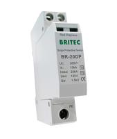 China BR385-20DP 2P 20kA Type 3 Surge Protection Device Lightning Arrester SPD Single Phase for sale