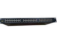 China 24 Port RJ45 Ethernet Rackmount Network Lightning Surge Protector 5kA 6V DC for sale