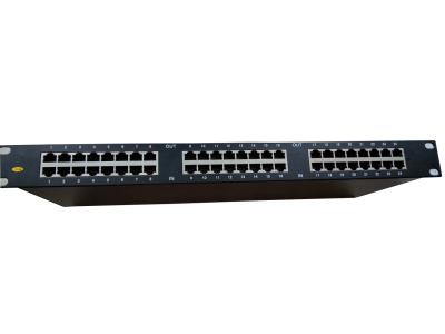 China 24 Port RJ45 Ethernet Surge Protection Device Lightning Arrester Rackmount 5V 5kA for sale