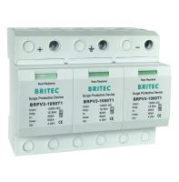 China BRPV3-1000 T1 50kA DC 1000V 12.5kA PV Surge Arrester Solar SPD Type 1+2 for sale
