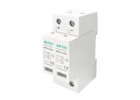 China DC600V 2P 40KA Photovoltaic PV Surge Arrester Type 2 Lightning Protector Low Voltage for sale