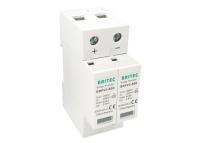 China Pluggable 2 Pole 600V DC Surge Arrester 40kA Type 2 for Solar Inverter for sale