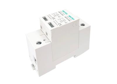 China Solar SPD PV600 DC Surge Protection Device 600V 40kA DIN Rail Mount with Remote Contacts for sale