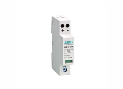 China One-Mod PV Surge Protector DC 24V 56V Type 2 with 40kA Discharge Capacity and DIN Rail Mounting for sale